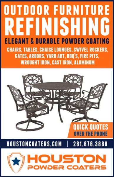 Residential Powder Coating - Houston Powder Coaters - Powder Coating ...